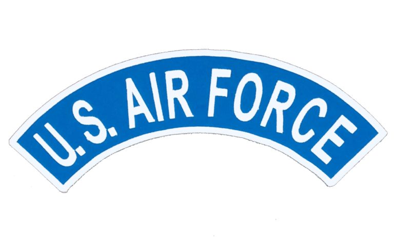U.S. AIR FORCE VETERAN TOP & BOTTOM ROCKER SET | ABC PATCHES