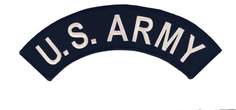 U.S. ARMY VETERAN TOP & BOTTOM ROCKER SET | ABC PATCHES