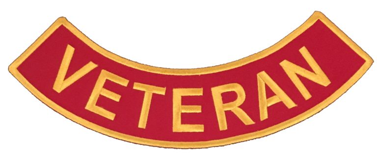 U.S. MARINE VETERAN TOP & BOTTOM ROCKER SET | ABC PATCHES