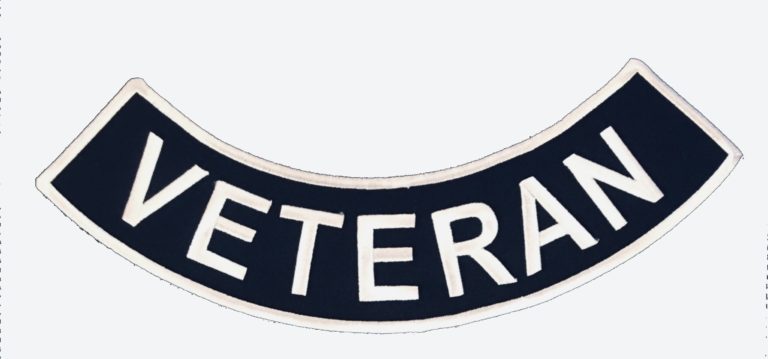 U.S. NAVY VETERAN TOP & BOTTOM ROCKER SET – ABC PATCHES