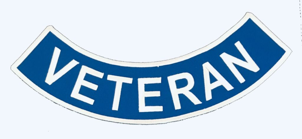 U.S. AIR FORCE VETERAN TOP & BOTTOM ROCKER SET | ABC PATCHES