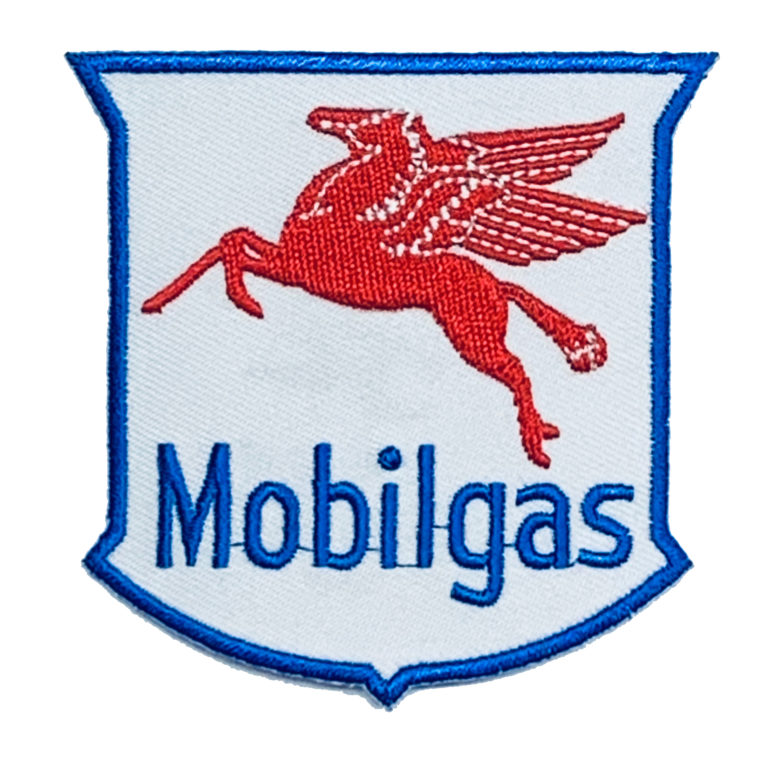 VINTAGE STYLE MOBILGAS PEGASUS PATCH | ABC PATCHES