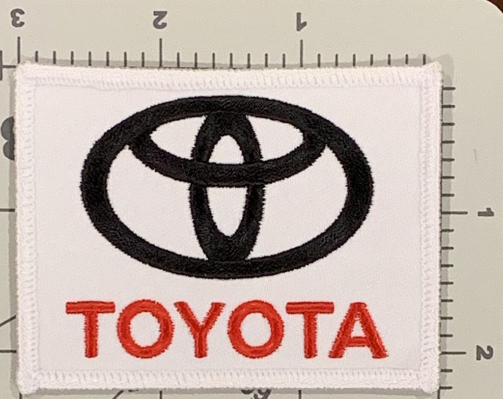 VINTAGE STYLE TOYOTA RACING LOGO | ABC PATCHES