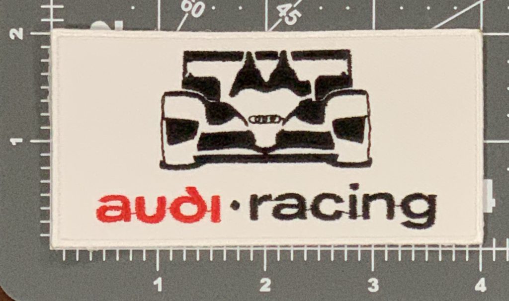 VINTAGE STYLE AUDI RACING FORMULA ONE PATCH | ABC PATCHES