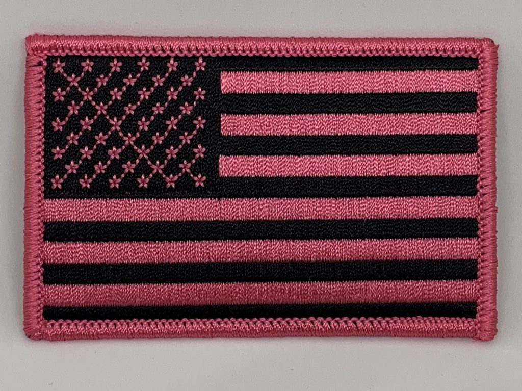 US FLAG GOLD BORDER PATCH | ABC PATCHES
