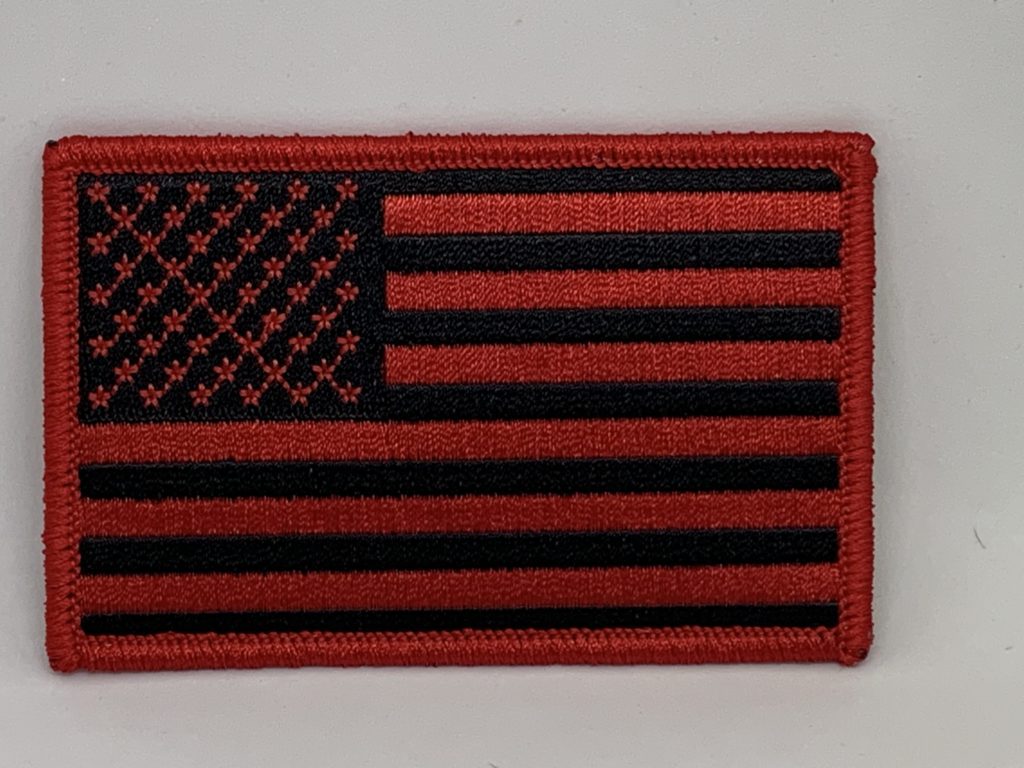 U.S. FLAG SUPPORT THE RED PATCH – ABC PATCHES