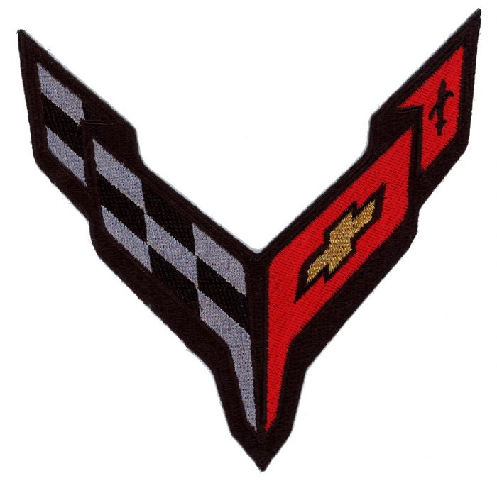 VINTAGE STYLE CORVETTE RACING WINGS 2020 C8 PATCH | ABC PATCHES
