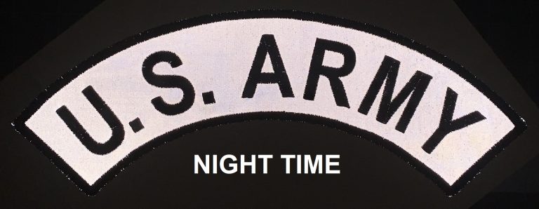 U.S. ARMY TOP ROCKER REFLECTIVE PATCH | ABC PATCHES