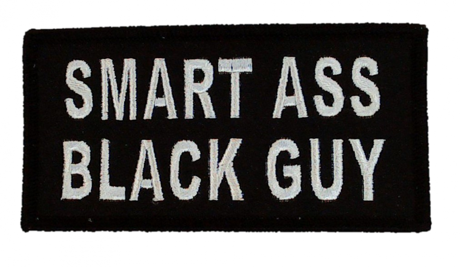 SMART ASS BLACK GUY PATCH | ABC PATCHES
