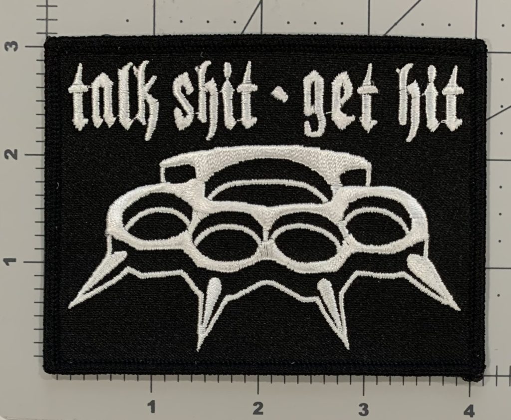 MAROON / BURGUNDY AWARENESS RIBBON PATCH | ABC PATCHES