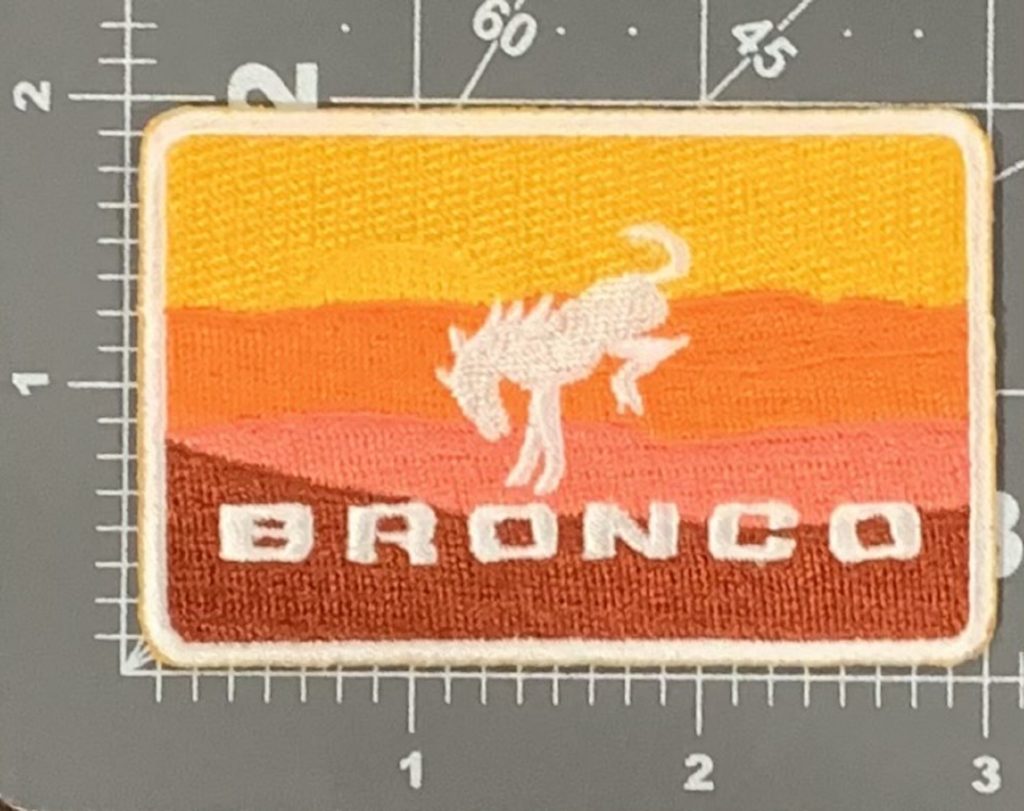BRONCO BUCKING BRONC PATCH | ABC PATCHES