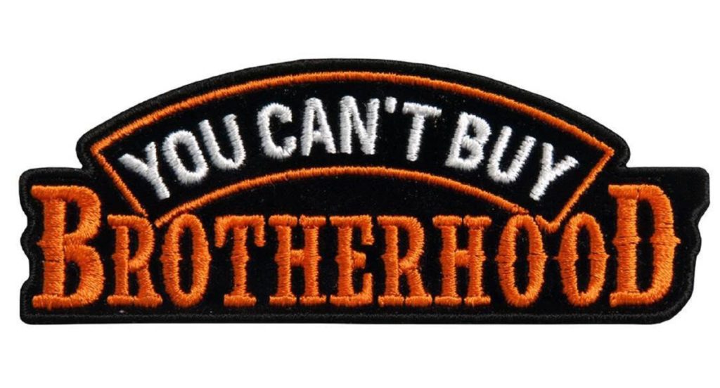 YOU CAN’T BUY BROTHERHOOD PATCH | ABC PATCHES