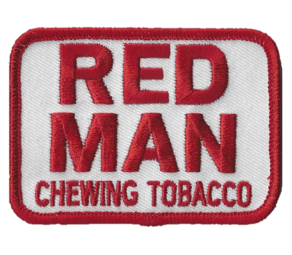 VINTAGE STYLE RED MAN CHEWING TOBACCO PATCH | ABC PATCHES